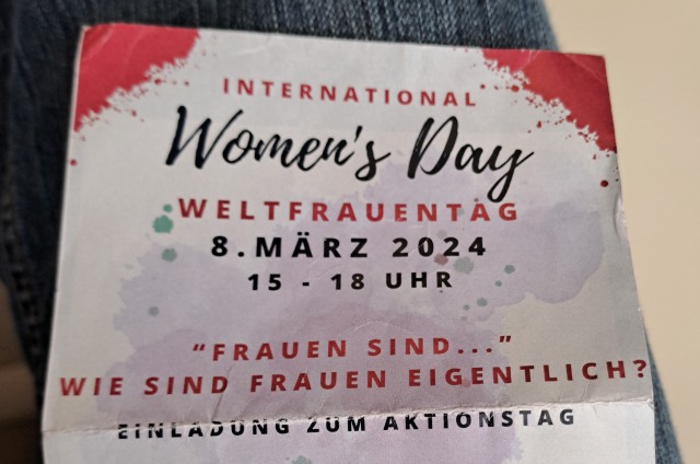 Projekt zum Weltfrauentag — Ignaz-Kögler-Gymnasium