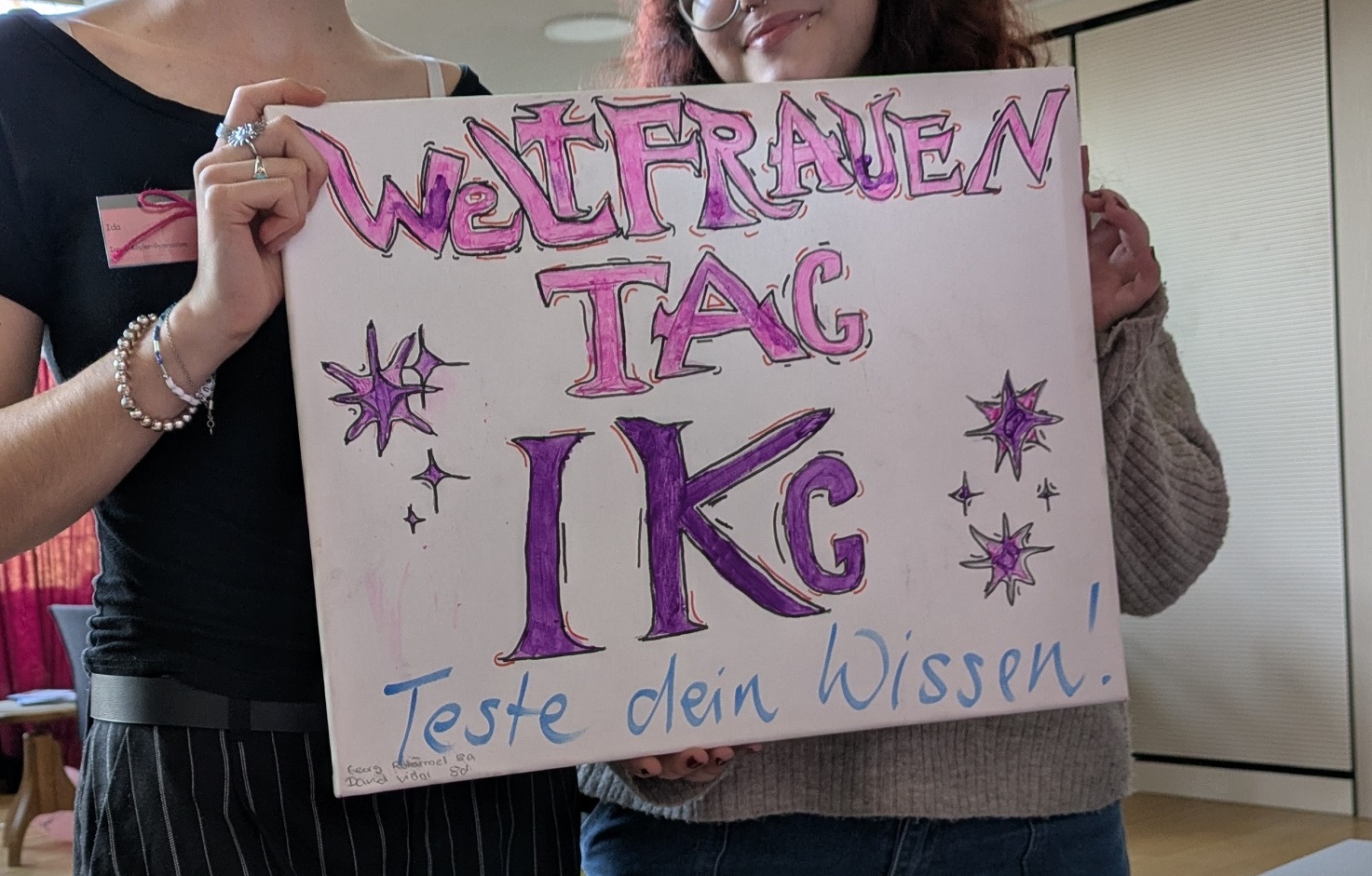 Weltfrauentag – das IKG ist dabei! — Ignaz-Kögler-Gymnasium